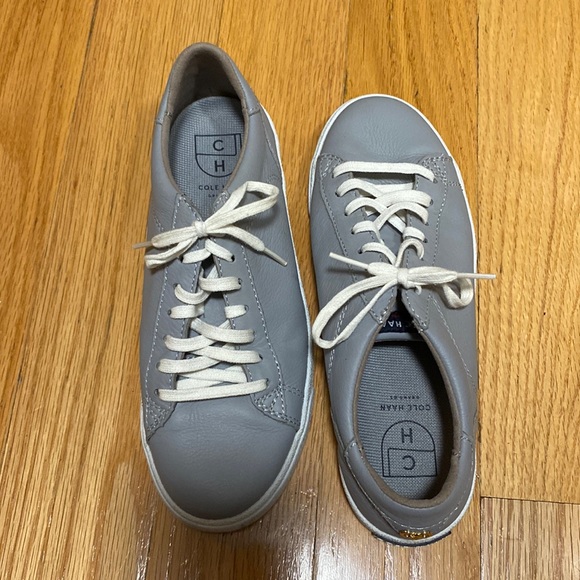 Cole Haan | Shoes | Cole Hahn Sneakers Grey And White | Poshmark
